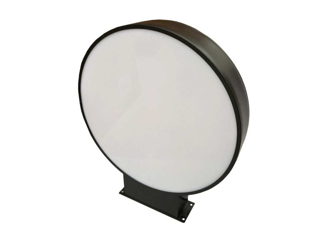Round LED Projection lightbox - Techness Uk Ltd Round LED Projection ...